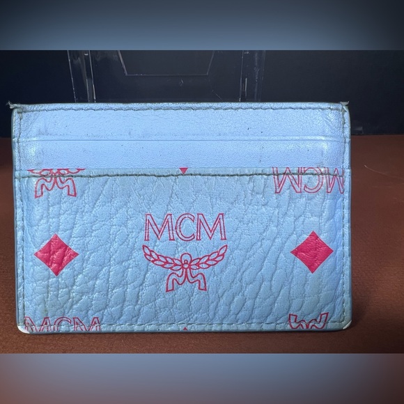 MCM | Bags | Preloved Mcm Mini Original Spectrum Diamond Visetos Logo ...